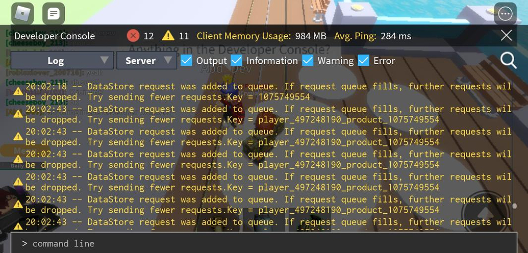 Need help with a DataStore Error - Scripting Support - Developer Forum ...