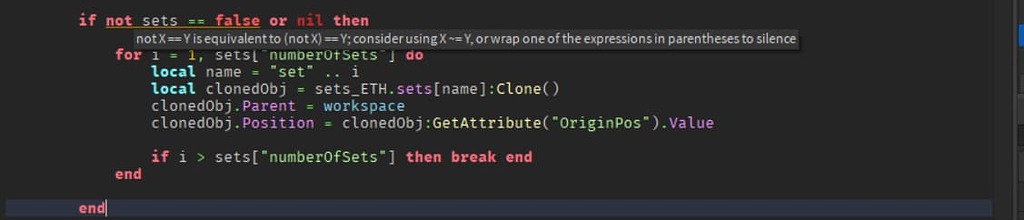 "Expected type table, got any | false instead" - Scripting Support ...