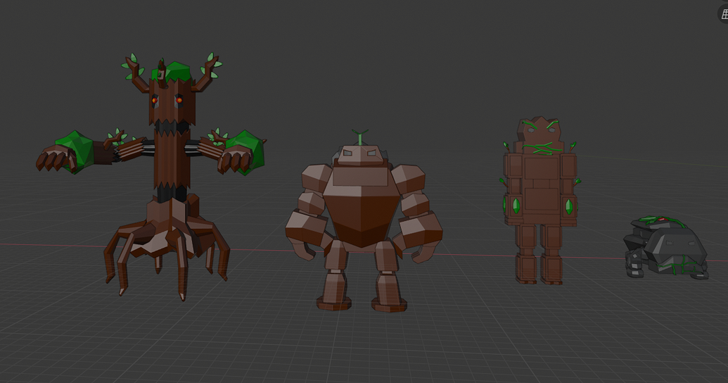 Feedback on my Monster meshes i made - Building Support - Developer ...