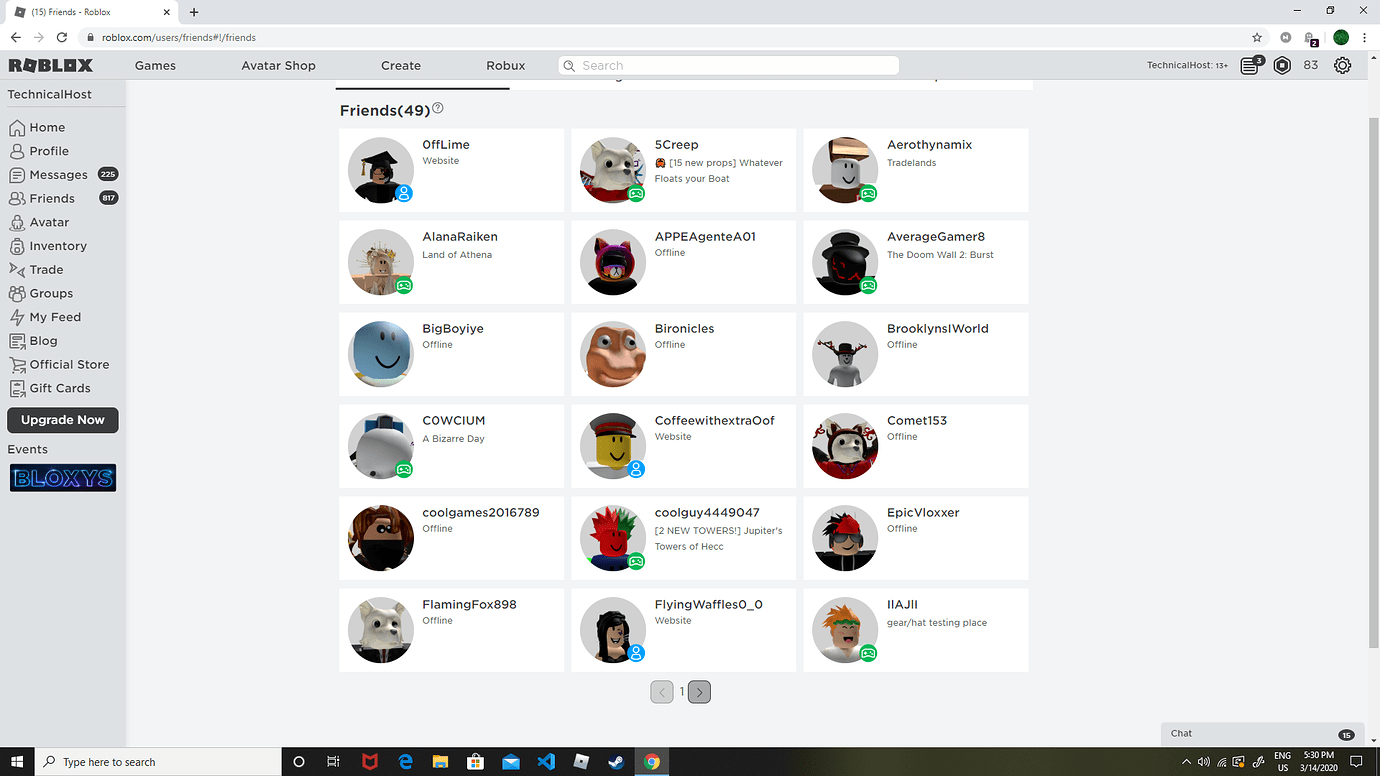 Friends list & home page says everyones offline - Website Bugs ...