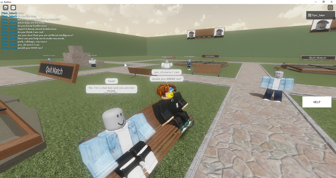 V1.0.1 Roblox Artificial Intelligence [Chat Bot] AI - Community ...