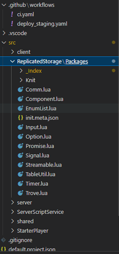 Selene and StyLua Flagging Knit and Related Modules (for custom functions?) - Scripting Support ...