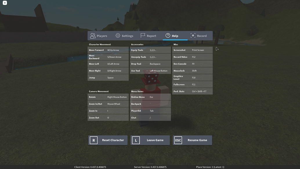 Rebindable controls - Engine Features - Developer Forum | Roblox