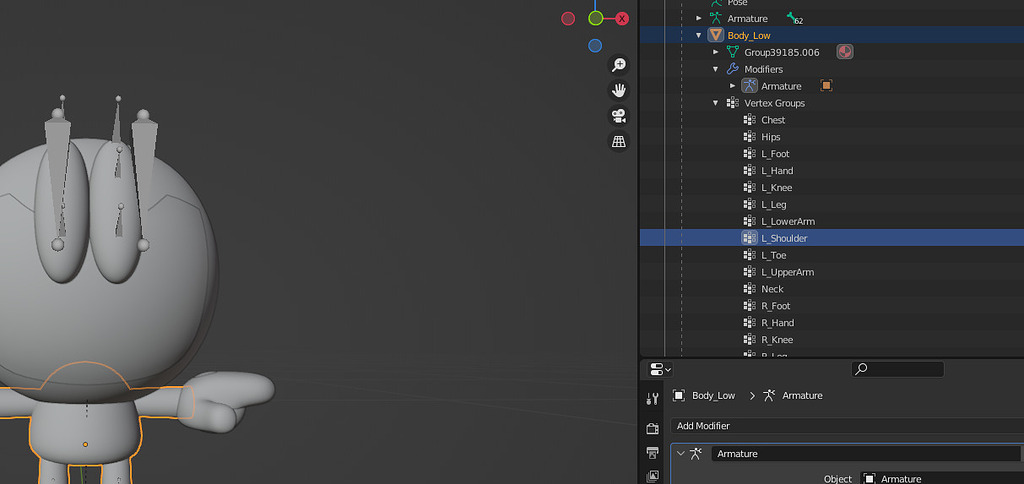 How to separate blender Vortex Group/"Outliner Data Operation" from an object? - Art Design ...