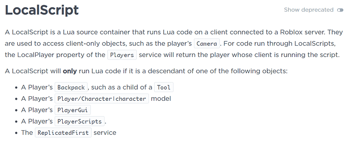 OnTouch script run locally? - Scripting Support - Developer Forum | Roblox