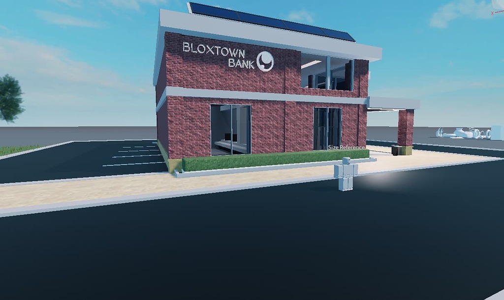 *FINISHED* Finished Bank Exterior & Interior (to my ability (Im not ...