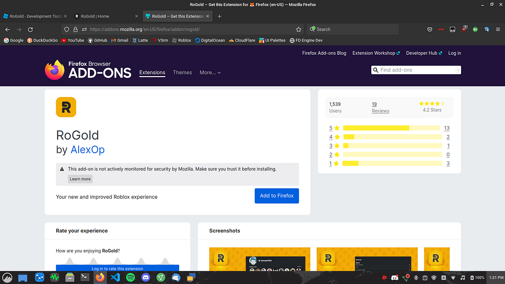 RoGold - Development Tools - Community Resources - Developer Forum | Roblox