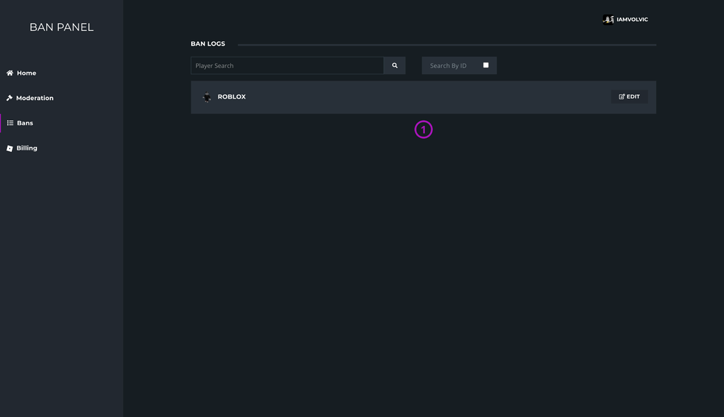 Web Panel [ Ban Panel ] Showcase - Creations Feedback - Developer Forum ...