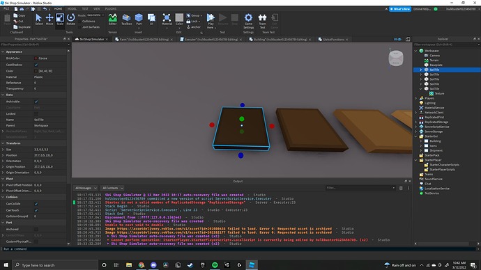 Better to use repeated textures or individual blocks - Scripting Support - Developer Forum | Roblox