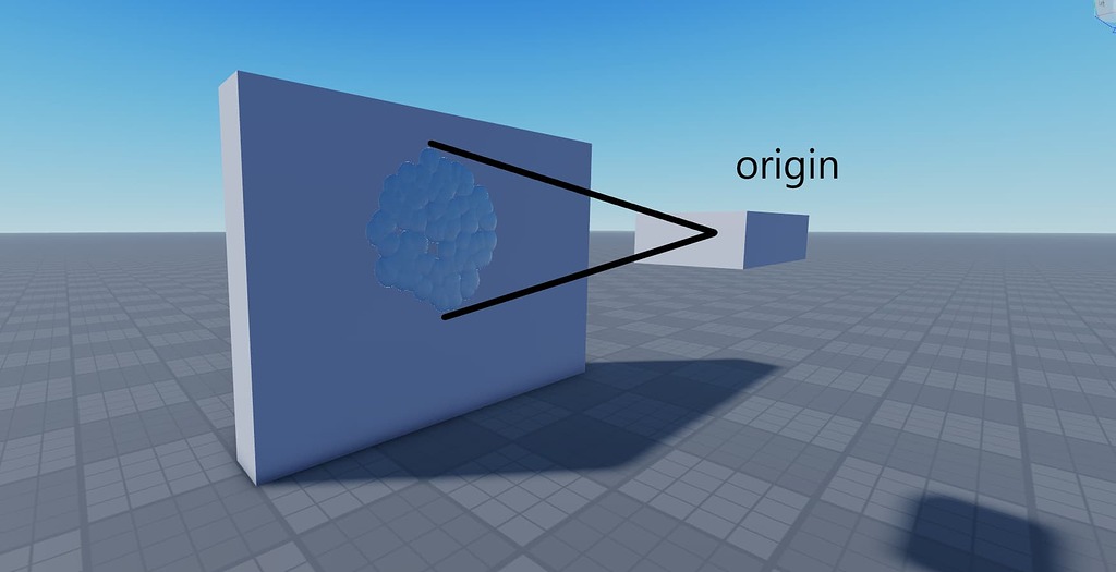 Math - How can I make a part smaller the farther it is away from the origin? - Scripting Support ...