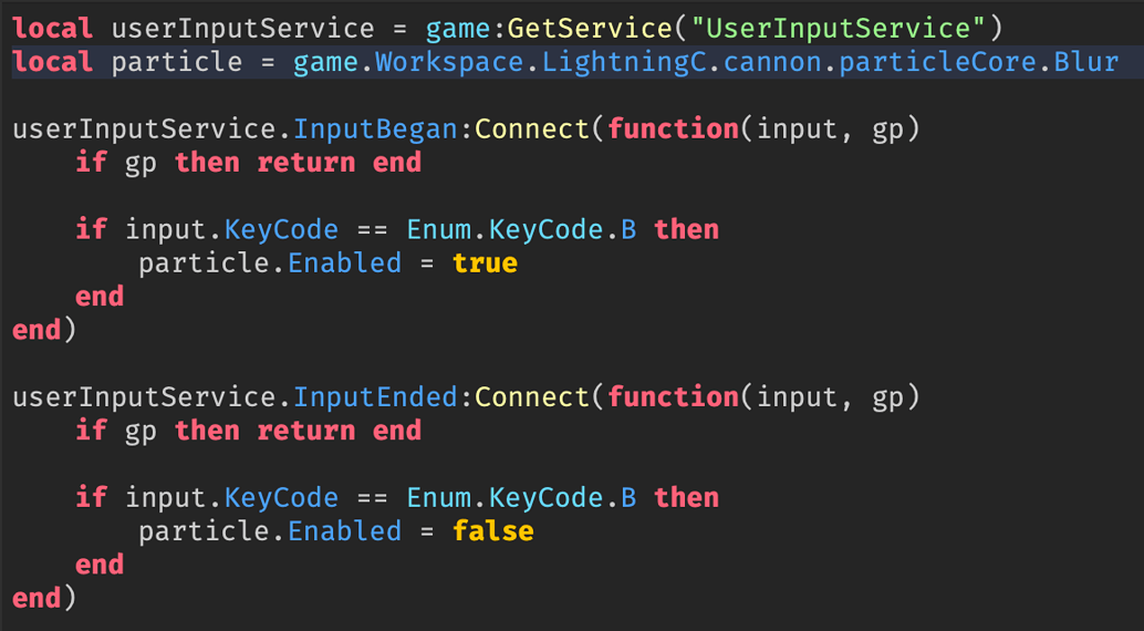 Need help with enabling multiple particles - Scripting Support ...
