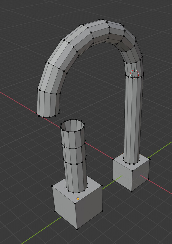 Connecting Pipe Start to Pipe End in Blender - Building Support ...