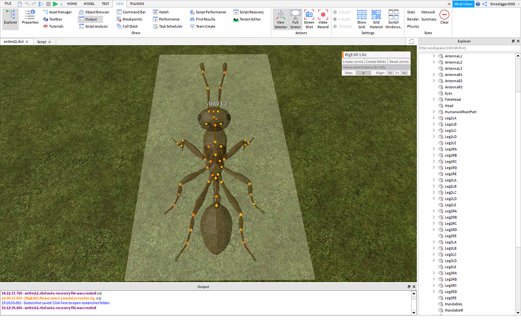 Help with procedural animation of hexapod character (ant) - Scripting Support - DevForum | Roblox