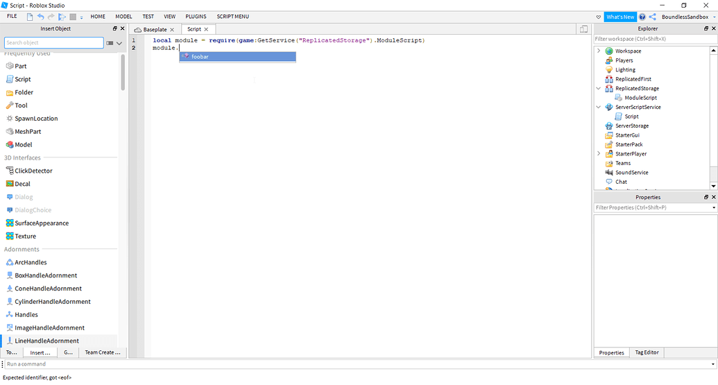 ModuleScripts and intellisense - Scripting Support - Developer Forum ...