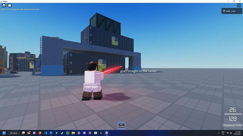 Issue with pointing raycast towards the camera from the barrel of a gun - Scripting Support ...