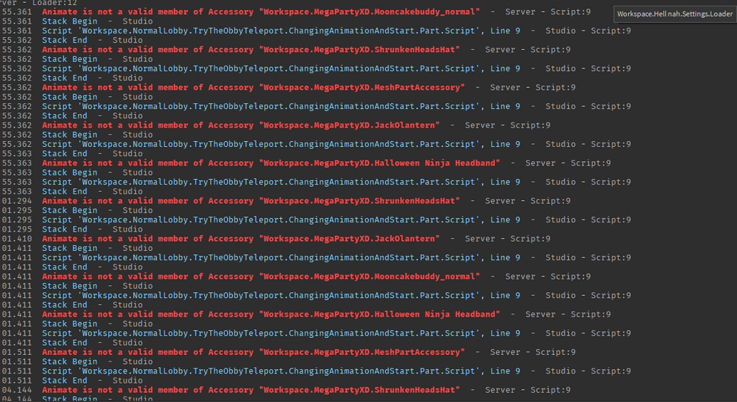 Infinite yield possible on Torso with animation script (R6) - Scripting Support - Developer ...