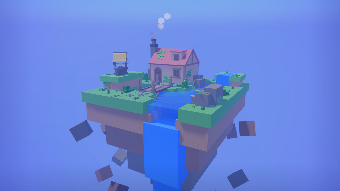 Low poly-Blocky map for an upcoming game - Creations Feedback ...