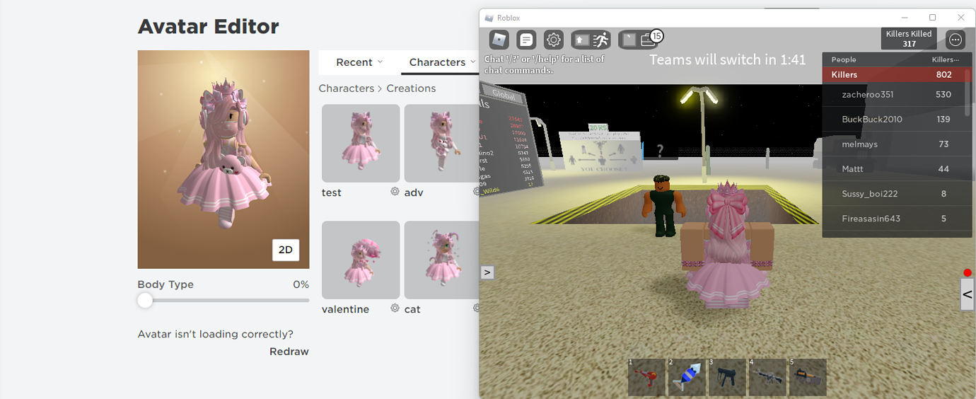 Woman bundle appearing blocky on R6 characters - Engine Bugs ...