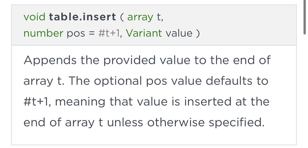 How do I insert a table inside another table? - Scripting Support - Developer Forum | Roblox