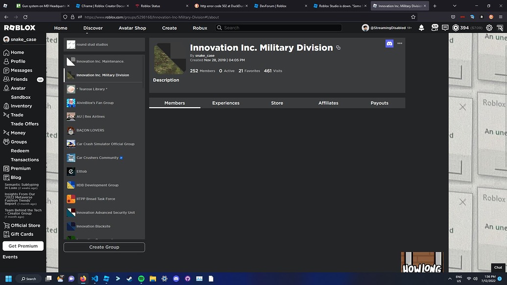 Roblox Studio is down. "Some Studio files are missing or corrupted ...