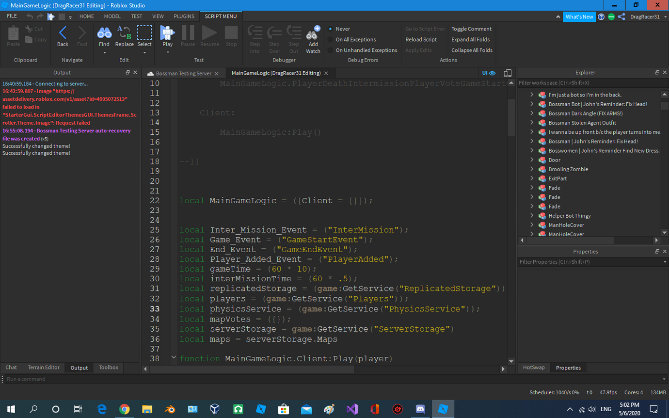 Script Editor Themes Plugin - Creations Feedback - Developer Forum | Roblox