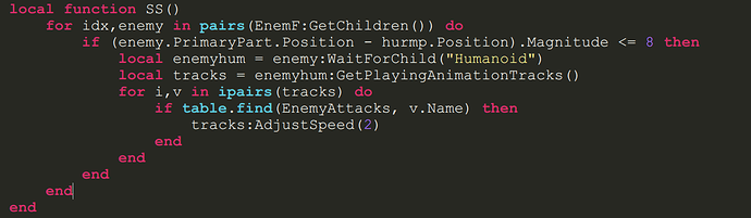 Cant adjust animtrack speed - Scripting Support - Developer Forum | Roblox