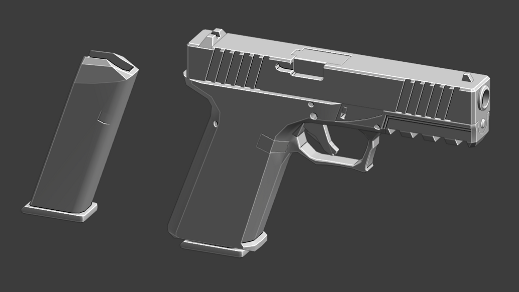 Glock 17 P80 Frame custom WIP - Creations Feedback - Developer Forum ...