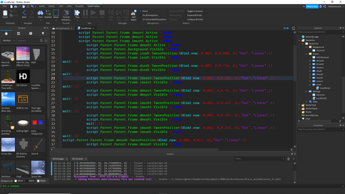 Tween Gui while there is UiGridLayout - Scripting Support - Developer Forum | Roblox