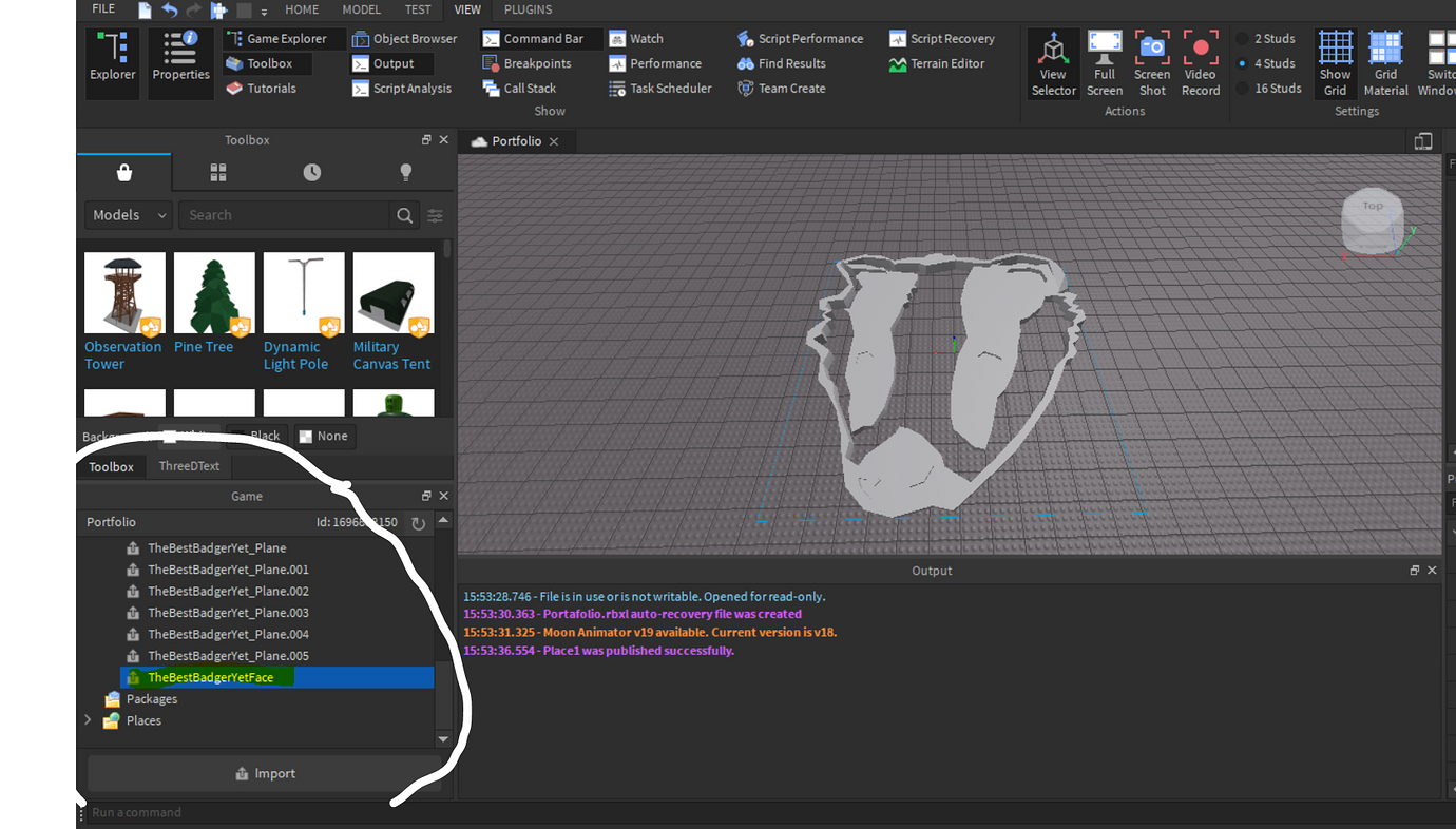 Mesh not showing - Building Support - Developer Forum | Roblox