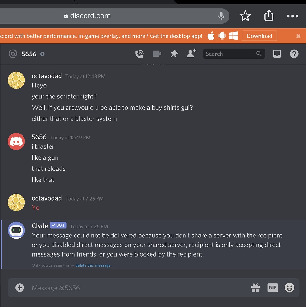 Scripter for hire!(Free!) (closed) - Portfolios - Developer Forum | Roblox