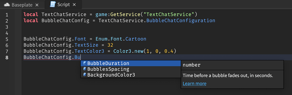 Bubble Chat is now integrated into TextChatService! - Announcements - Developer Forum | Roblox