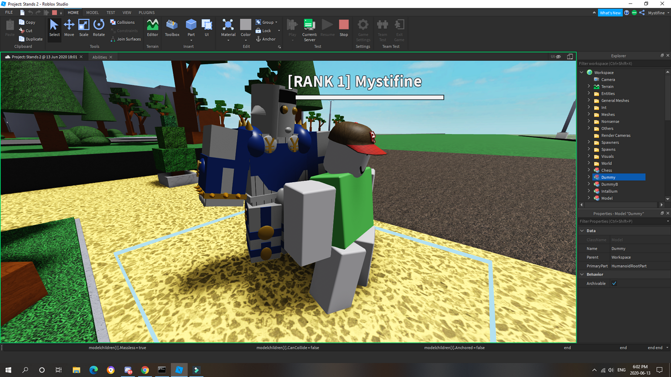 Roblox Weld Constraints and Welds having client replication issue - Scripting Support ...