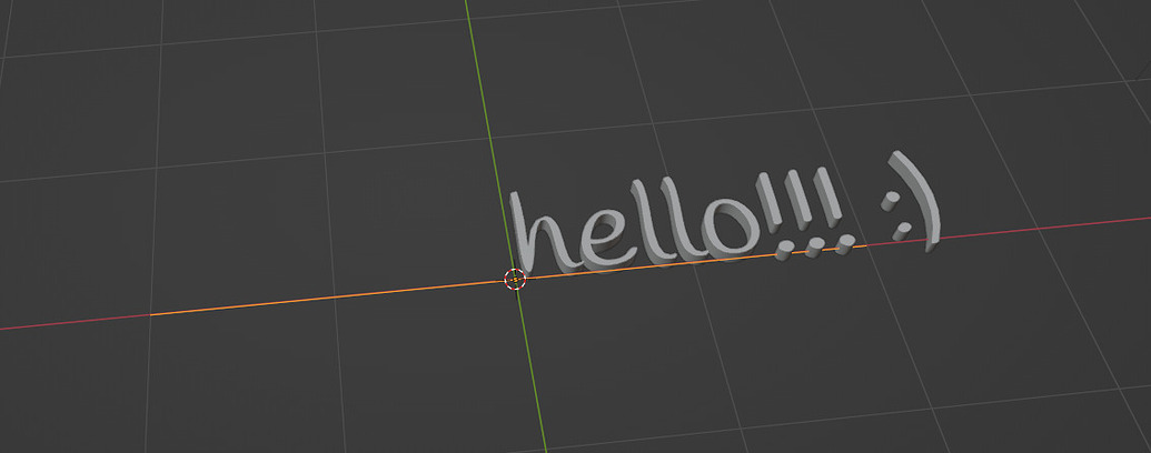 In-depth guide to making 3D text in Blender (Rationale, Font, Polycount, Stroke, Paths, and ...