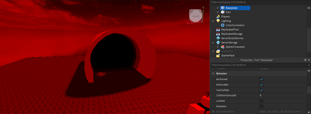 How Do I use Color Correction to make my whole world black but only red ...