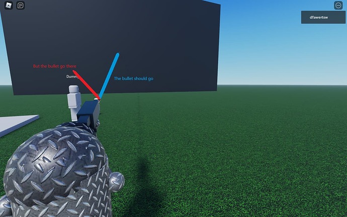 CFrame.LookVector is point at wrong place - Scripting Support - Developer Forum | Roblox