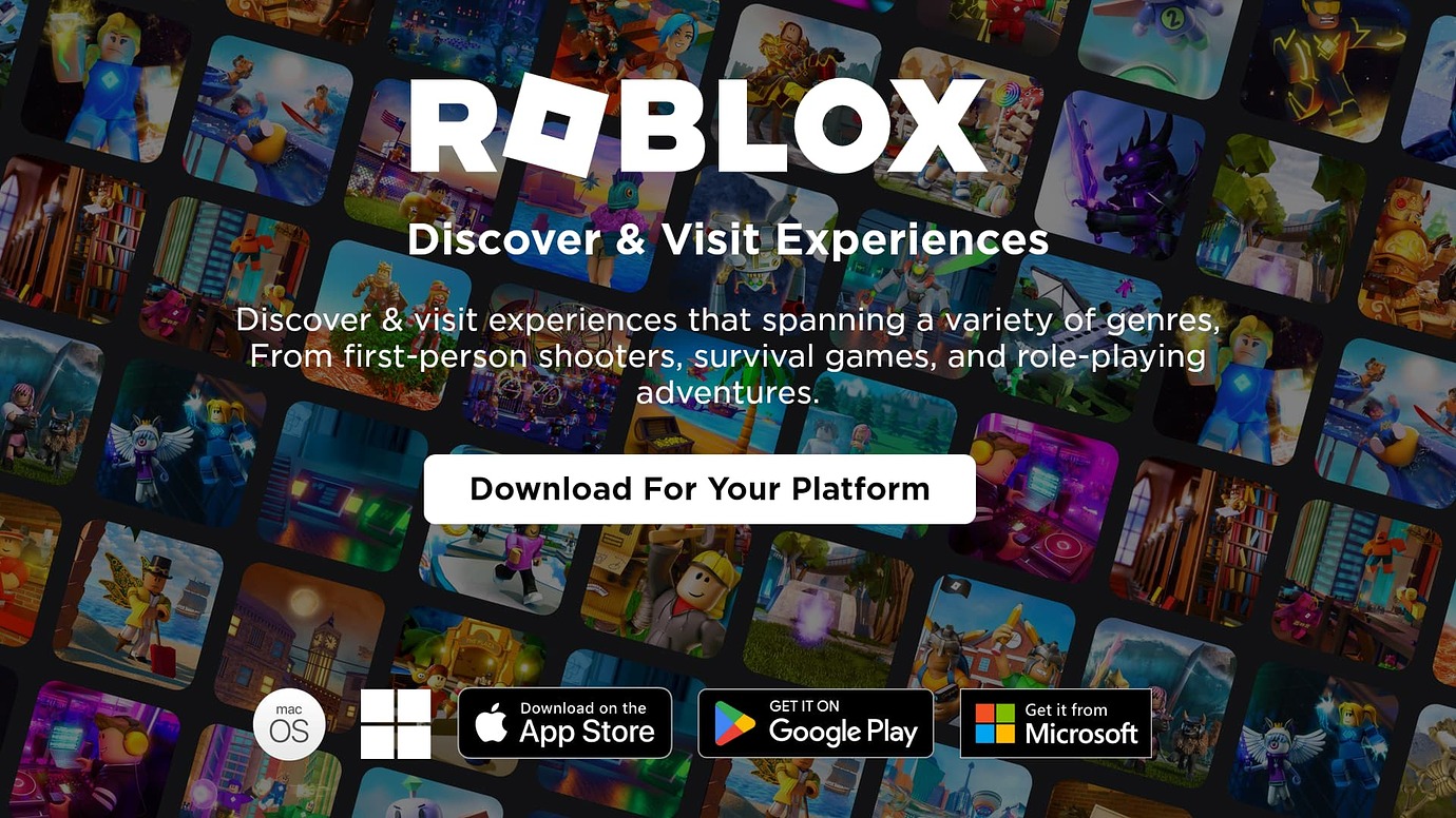 Roblox Download Page Redesign Concept - Creations Feedback - Developer ...