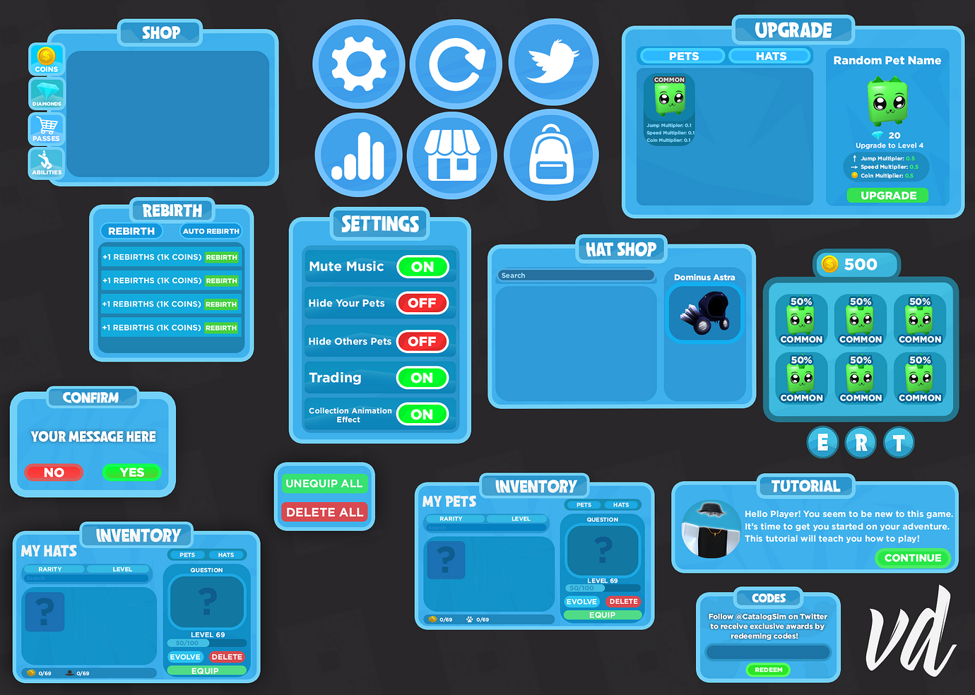 Feedback on my Simulator UI - Creations Feedback - Developer Forum | Roblox
