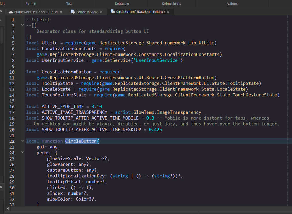 Script Editor - Better Analysis and Luau-Powered Upgrades ...