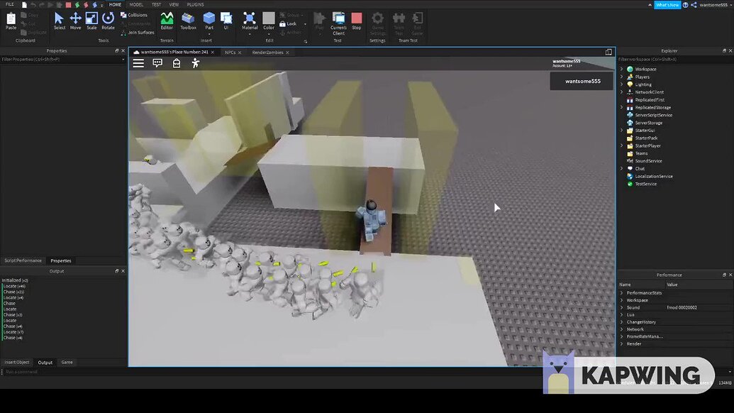 Smart Zombie Aipathfinding Creations Feedback Developer Forum Roblox
