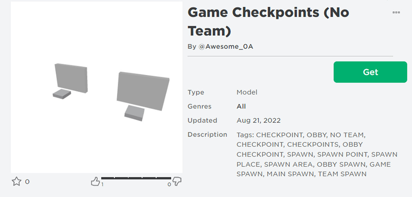 GAME CHECKPOINTS V1 | FREE Game Checkpoint System - Community Resources ...