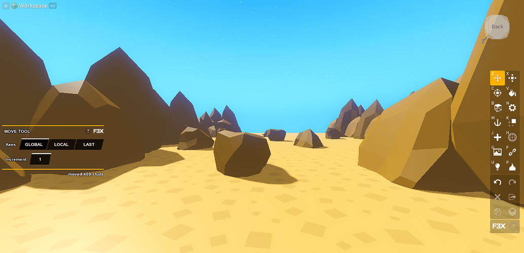 Is this a good desert biome (low poly) - Building Support - Developer ...