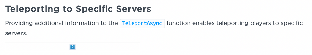 Simplified Teleport Error Handling - Announcements - Developer Forum ...