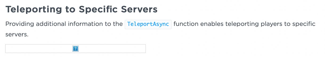 Simplified Teleport Error Handling - Announcements - Developer Forum ...