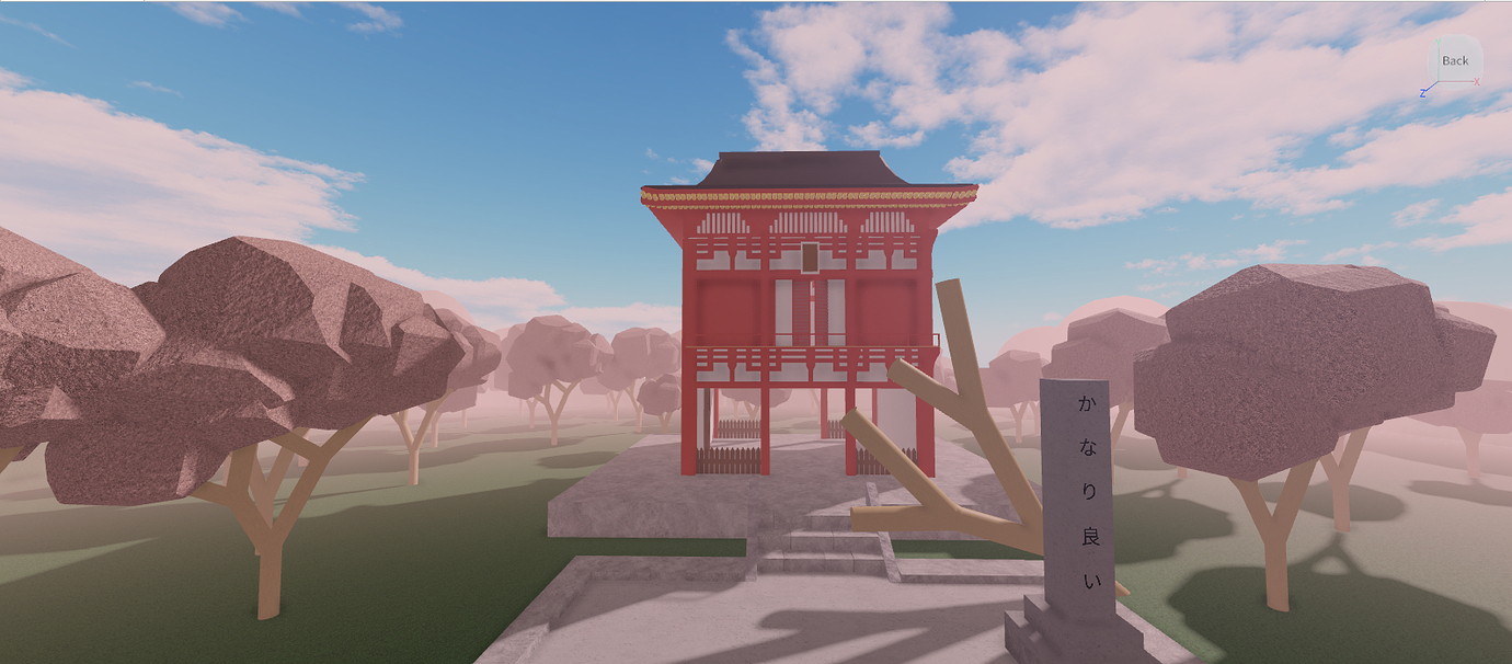 I tried making a Japanese temple - Building Support - Developer Forum ...