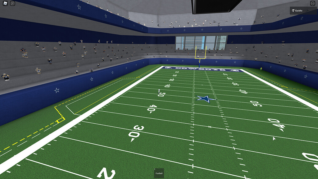 Made a stadium with auto-generated fans - Creations Feedback ...