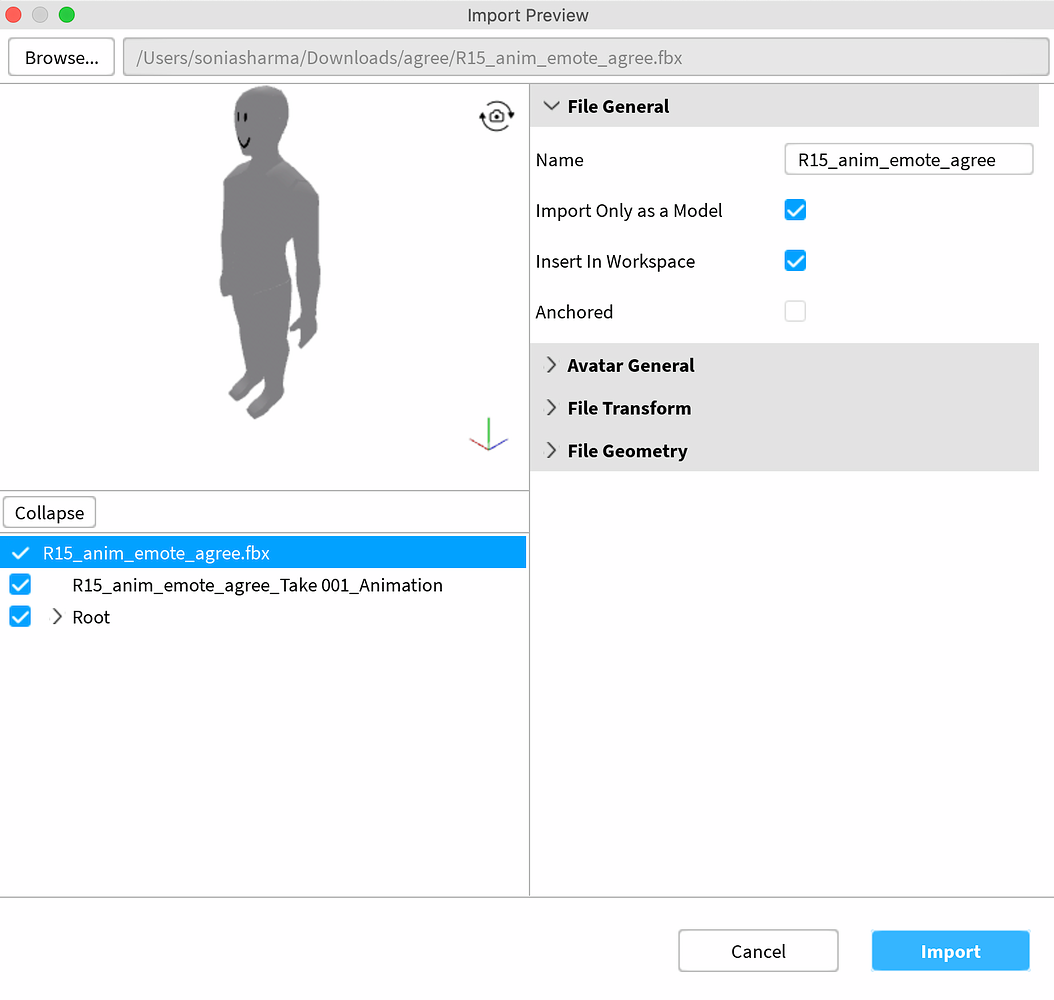 New Animation Importing for the Unified Smart Mesh Importer Beta - Announcements - Developer ...
