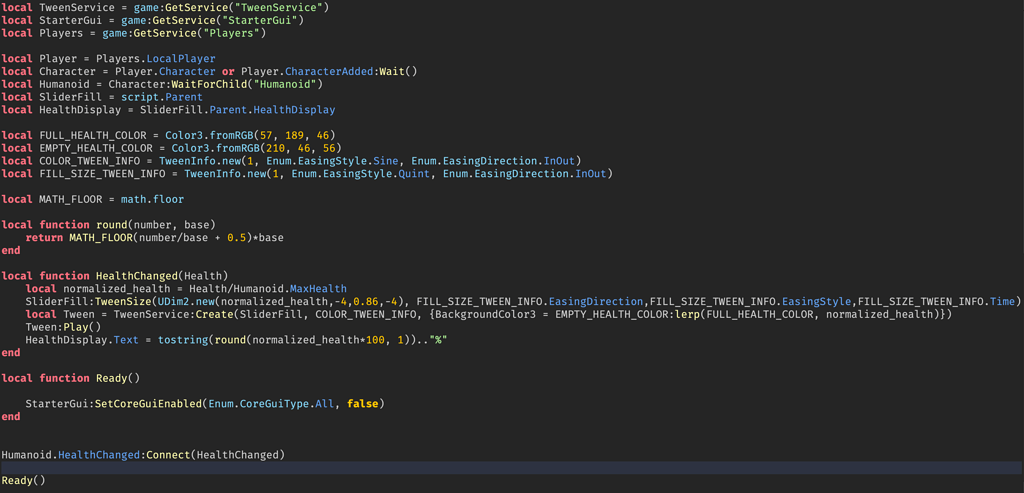 Custom HP bar scaling weirdly when going down - Scripting Support - Developer Forum | Roblox