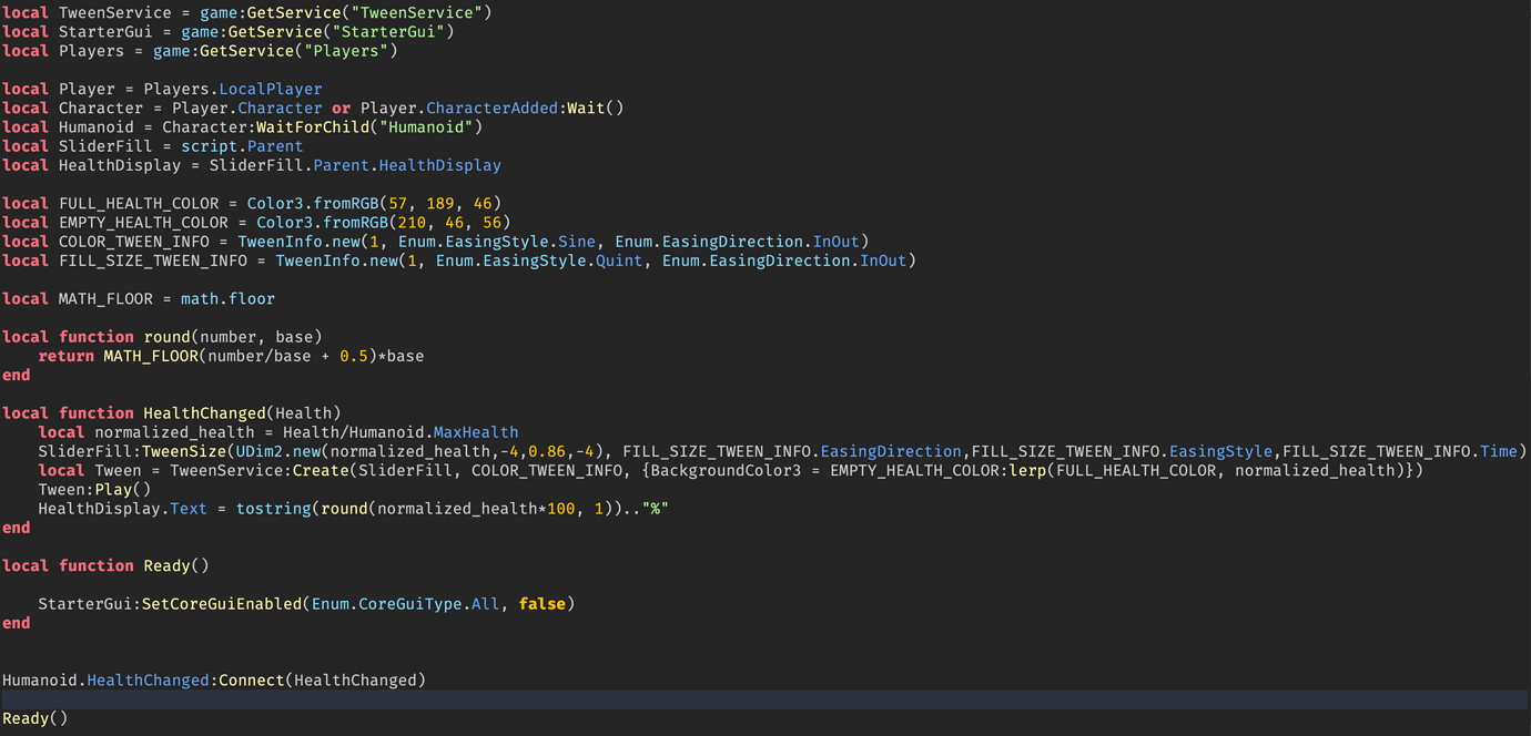 Custom HP bar scaling weirdly when going down - Scripting Support - Developer Forum | Roblox