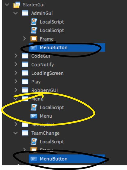 Gui menu button - Scripting Support - Developer Forum | Roblox