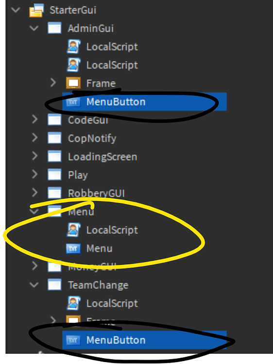 Gui menu button - Scripting Support - Developer Forum | Roblox